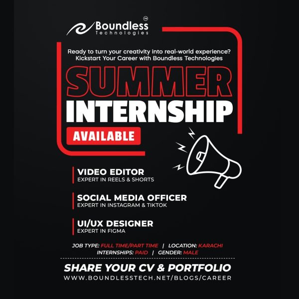 Summer Internship Program 2025 Now Open