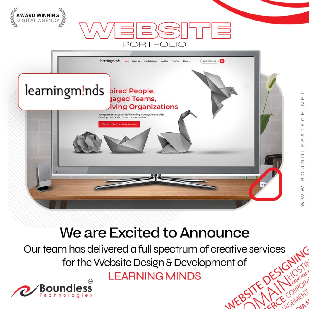 Boundless Technologies Launch New Website for Learning Minds