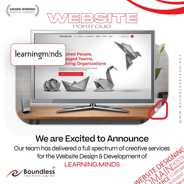 Boundless Technologies Launch New Website for Learning Minds